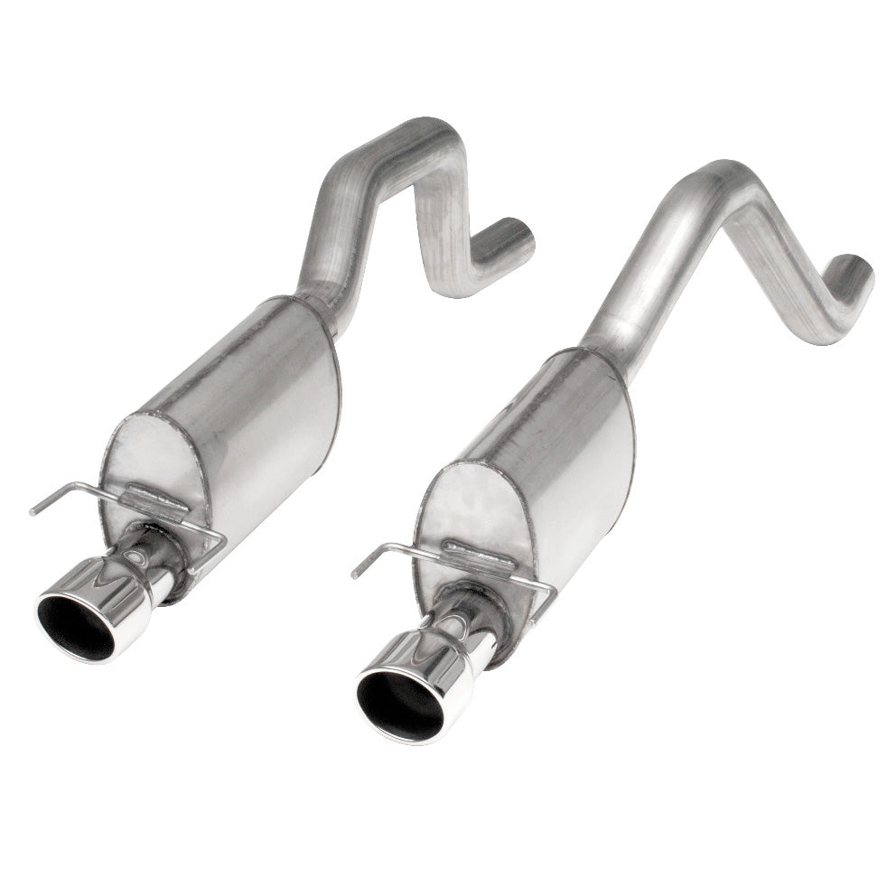 2006-13 Corvette Z06/Zr1 Stainless Works Axleback Dual Turbo S-Tube Mu ...